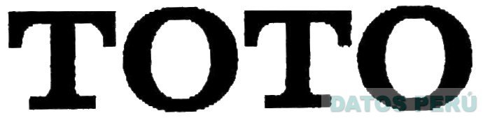 Marca TOTO registrada en Perú